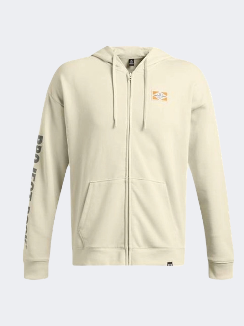 Under Armour Project Rock Heavyweight Tools Men Training Jacket Silt C ...