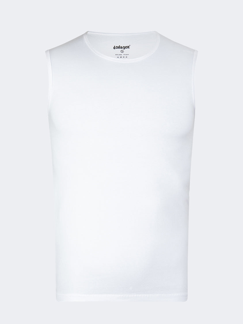 Oil And Gaz Round Neck Men Underwear White – MikeSport Lebanon