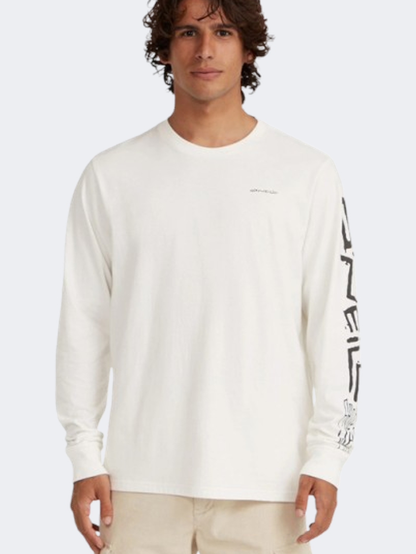 Oneill Surf Heroes Men Lifestyle Long Sleeve Snow White – MikeSport Lebanon