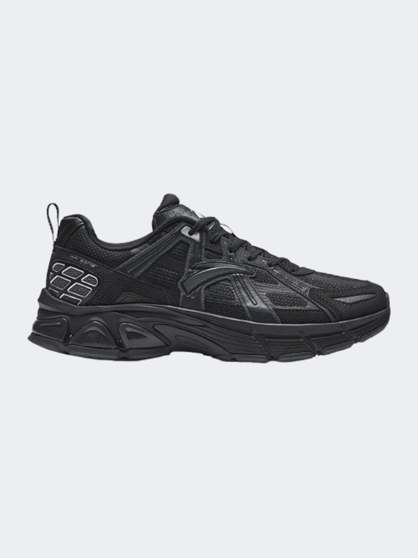 Anta Retro Men Running Sneakers Black/Grey/Silver – MikeSport Lebanon
