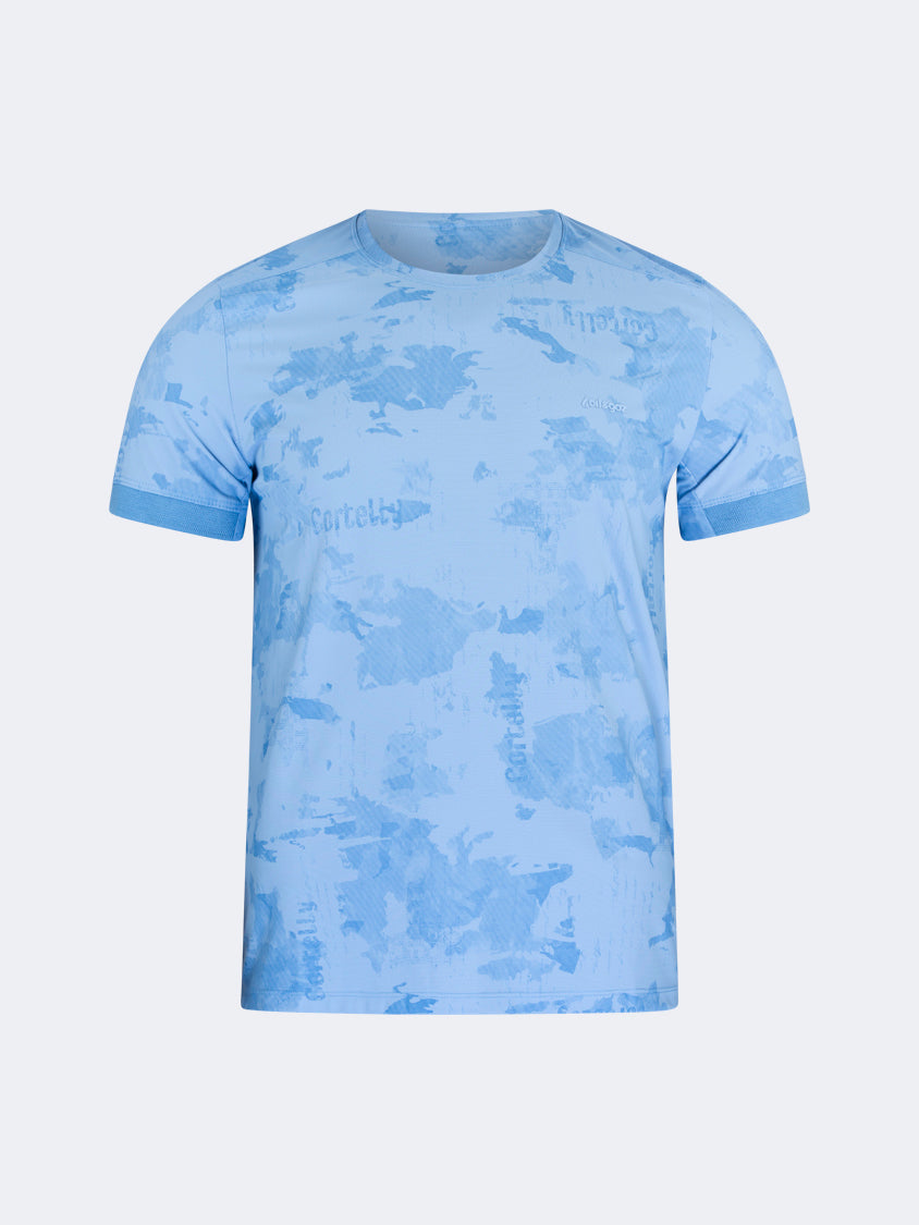 Oil And Gaz Classic Men Lifestyle Camo R-Neck T-Shirt Blue – MikeSport ...