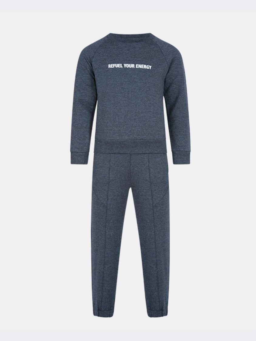Oil And Gaz Functional Kids-Boys Lifestyle Suit Dark Grey – MikeSport ...
