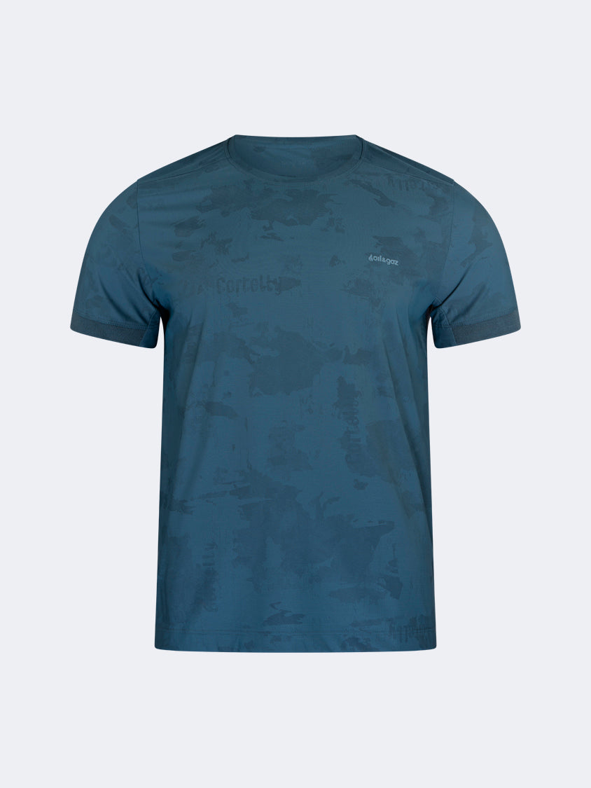 Oil And Gaz Classic Men Lifestyle Camo R-Neck T-Shirt Navy – MikeSport ...