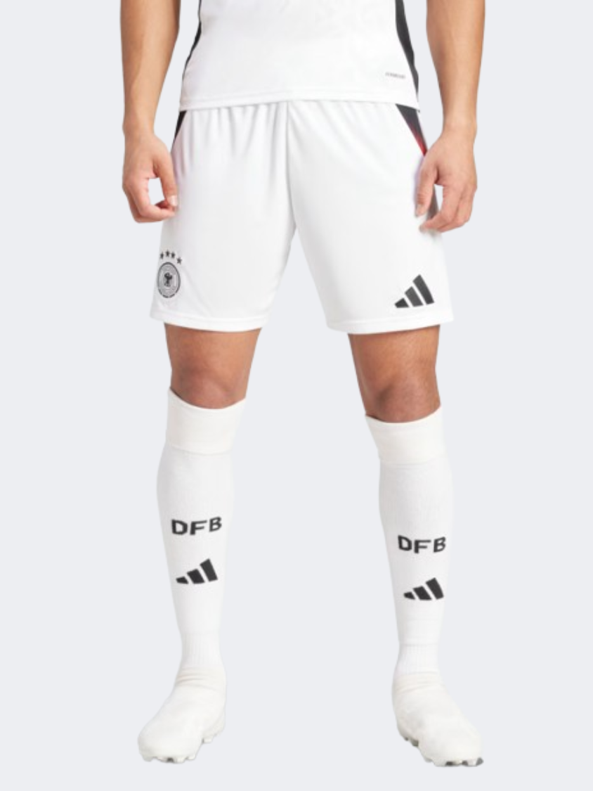 Adidas Deutschland 24 Home Men Football Short White/Black/Yellow ...