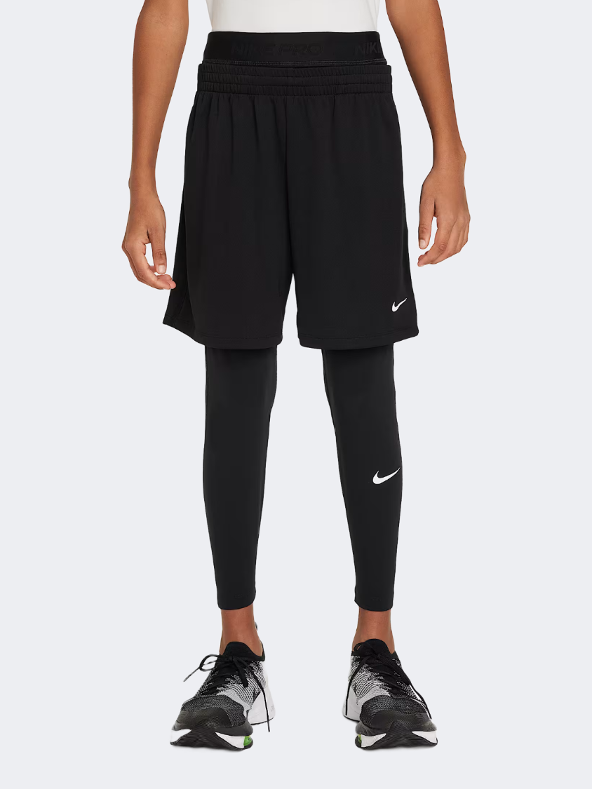 Nike Pro Df Boys Training Tight Black/White – MikeSport Lebanon