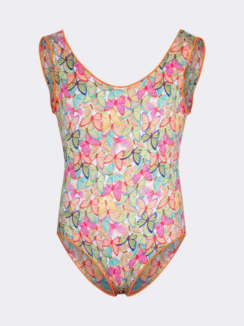 Piccole Monelle Girls Beach Monokini Multicolor – MikeSport Lebanon
