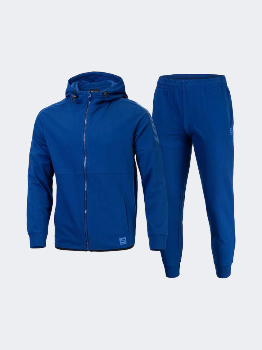 Lotto Diamond Men Lifestyle Tracksuit Blue/Valla – MikeSport Lebanon