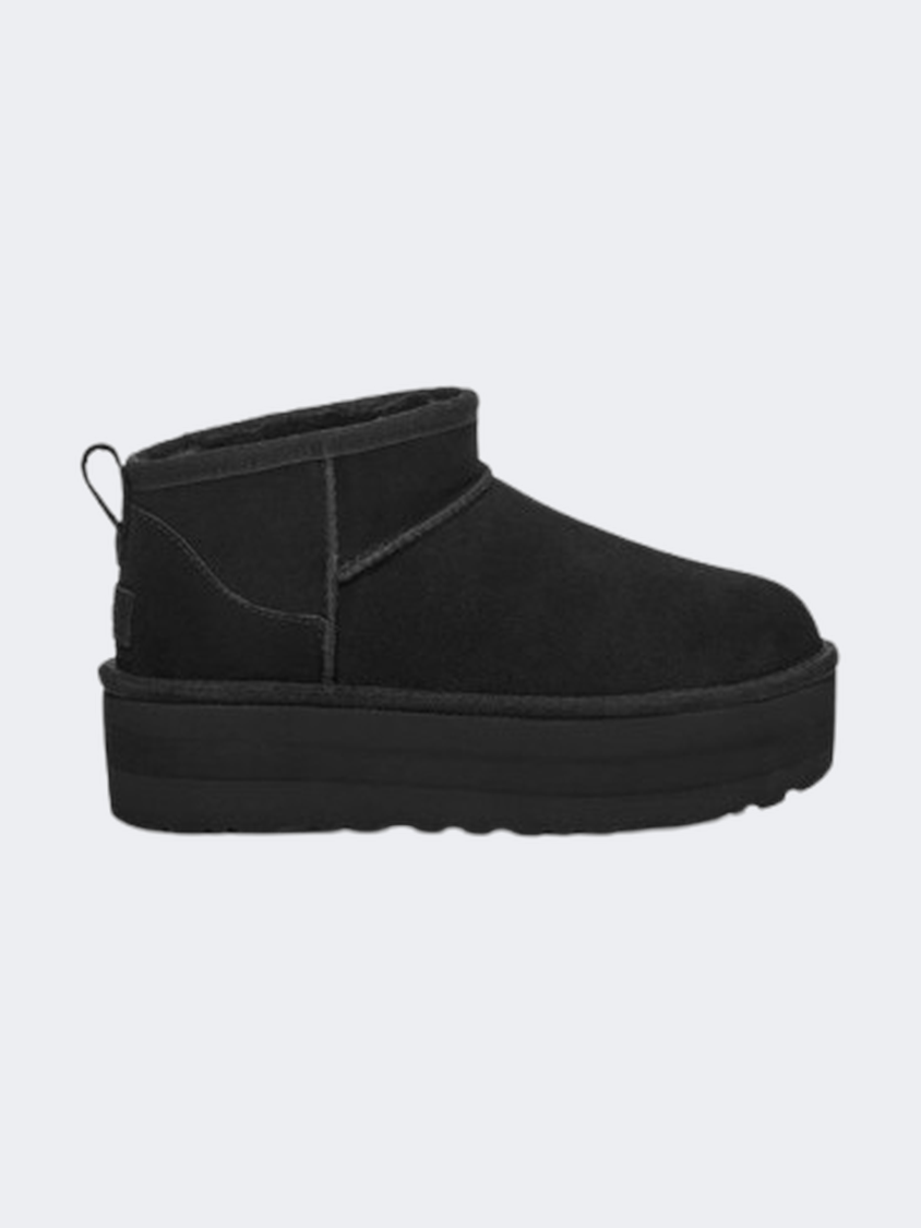 UGG Classic Ultra Mini Platform Women Lifestyle Shoes Black – MikeSport ...