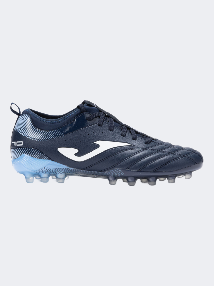 Joma Numero-10 25 Artificial Grass Men Football Shoes Navy Blue ...