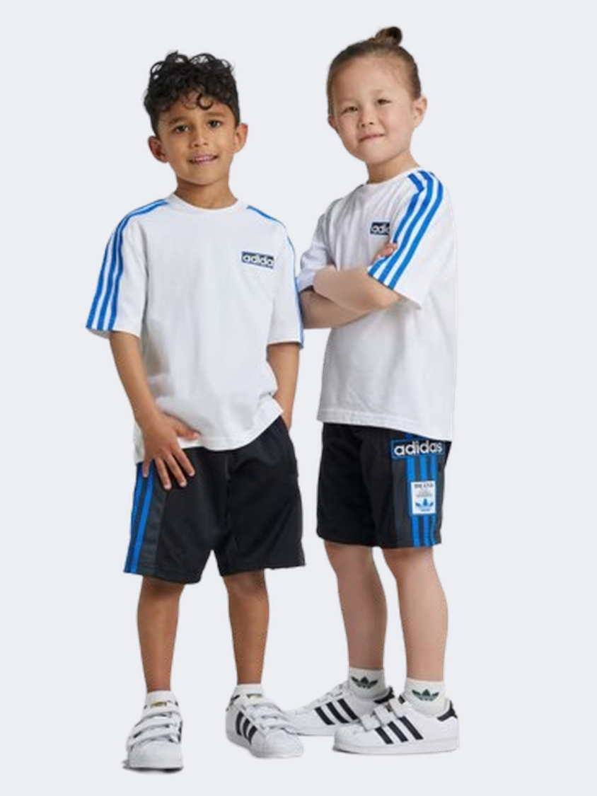 Adidas Little-Boys Originals Set White/Black/Blue – MikeSport Lebanon