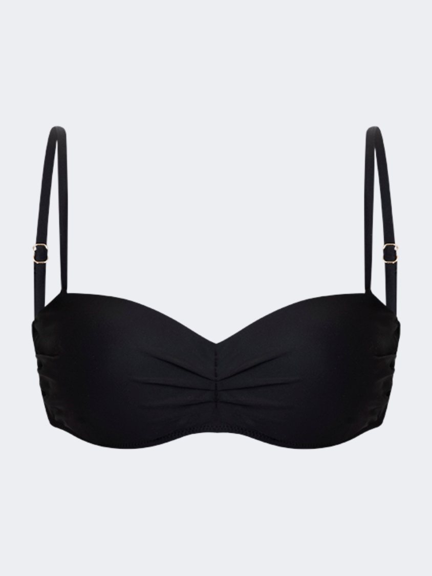 Oil And Gaz Classic Women Beach Bra Black – MikeSport Lebanon