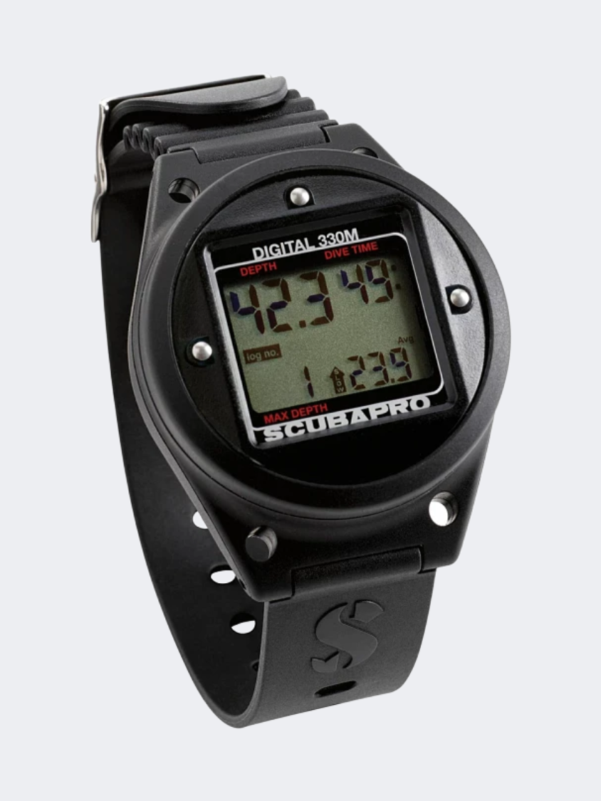 Scubapro Digital 330 Wrist Gauge Metric Diving Monitor Black ...
