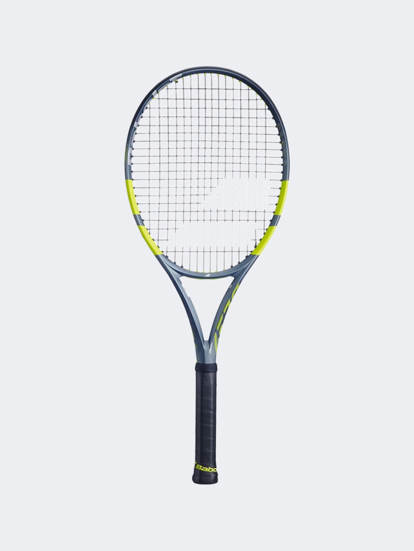 Babolat Pure Aero 98 Gen 9 Unstrung Grip 3 Tennis Racquet Dark Grey/Ye ...