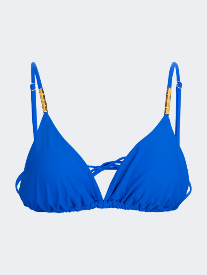 Oil And Gaz Adjustable Women Beach Bra Blue – MikeSport Lebanon