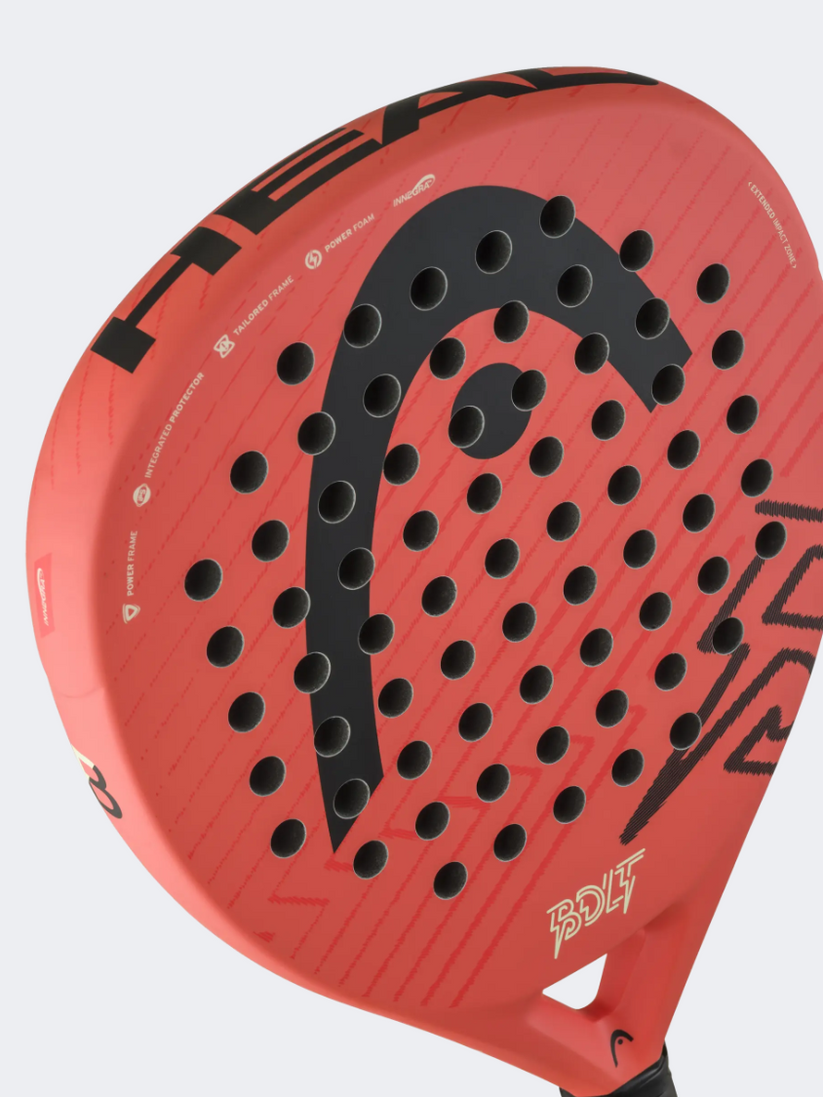 Head Bolt 2026 Padel Racquet Red/Black – MikeSport Lebanon