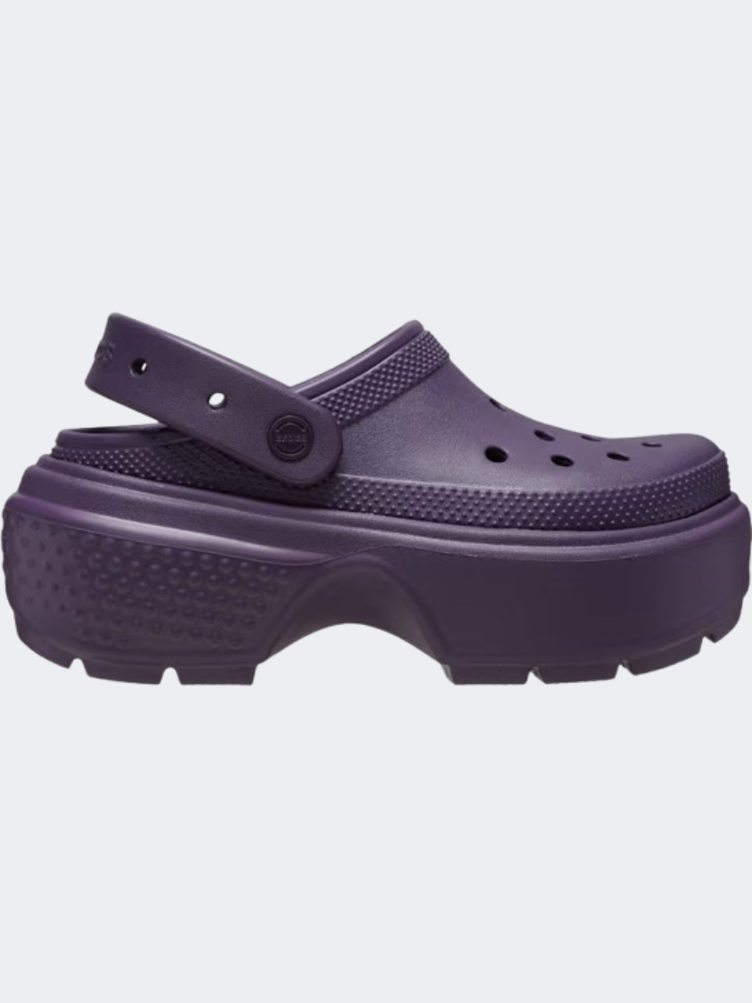 Crocs Stomp Clog Unisex Lifestyle Slippers Dark Iris – MikeSport Lebanon