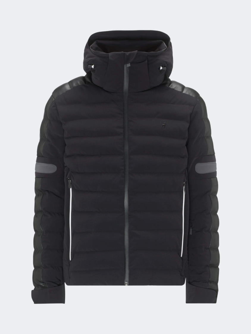 Toni Sailer Gideon Faux Leather Men Skiing Jacket Black – MikeSport Lebanon
