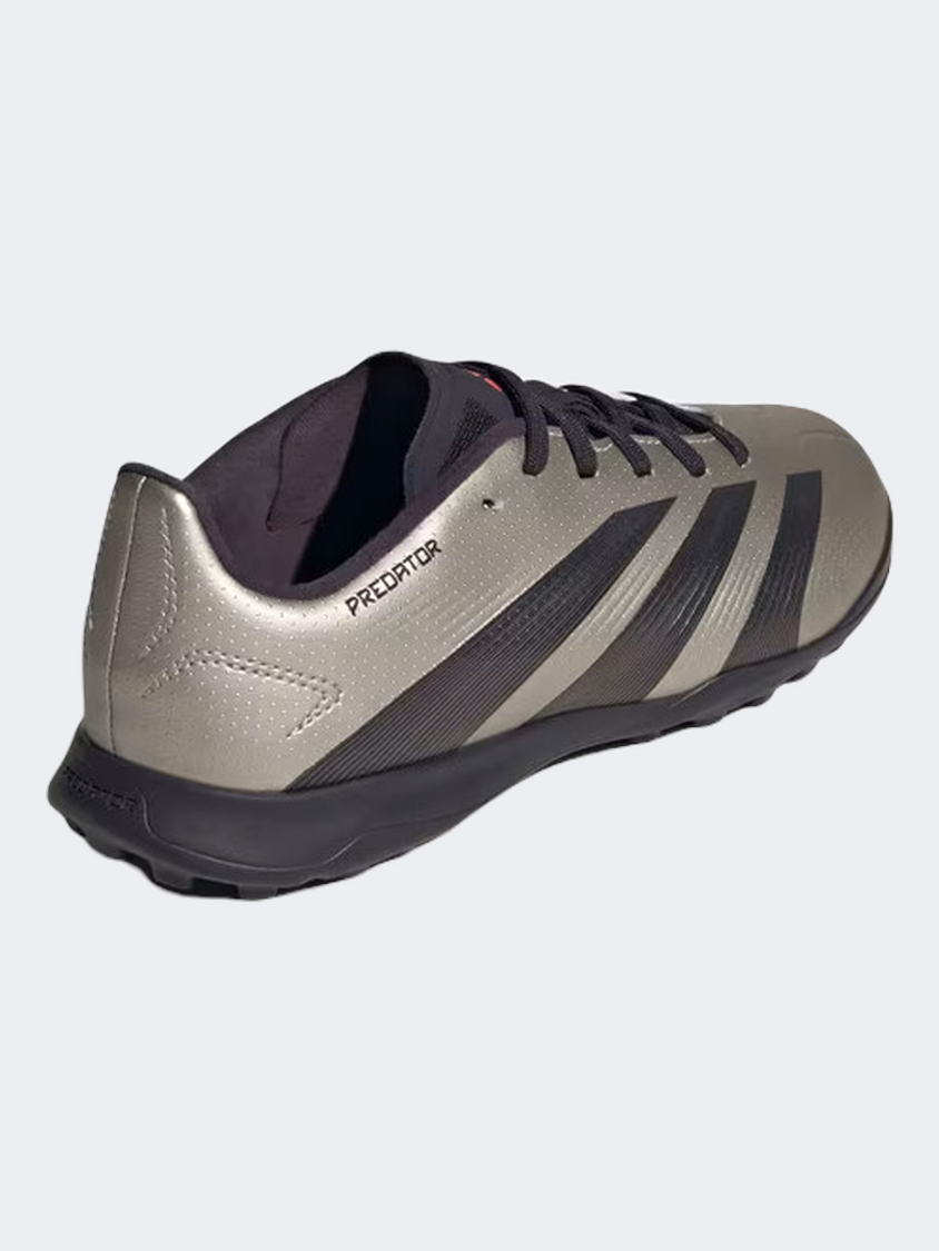 Adidas Predator League Tf Kids Turf Shoes Platinum/Black/Turbo ...