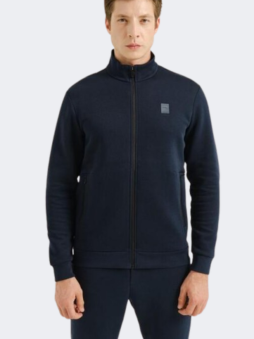 Anta Knit Athletes Men Training Jacket Dark Blue – MikeSport Lebanon