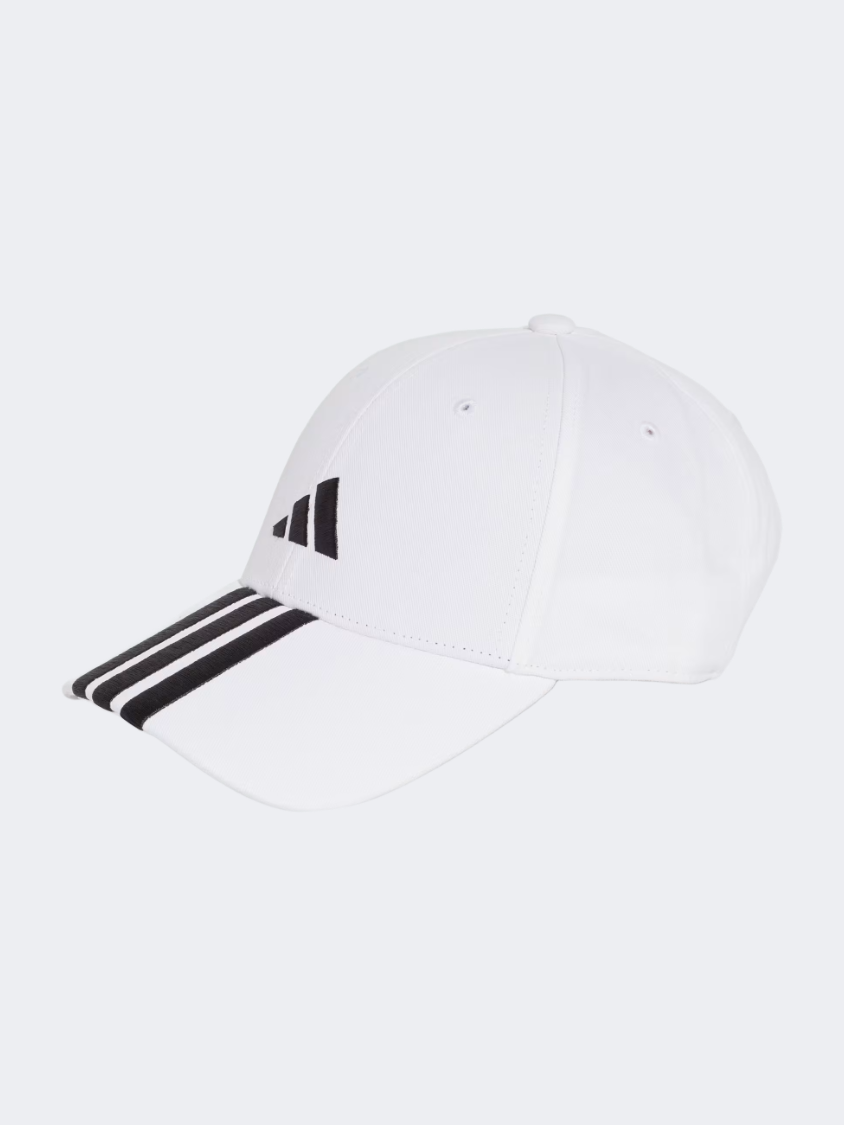 Adidas 3-Stripes New Logo Baseball Unisex Training Cap White/Black ...