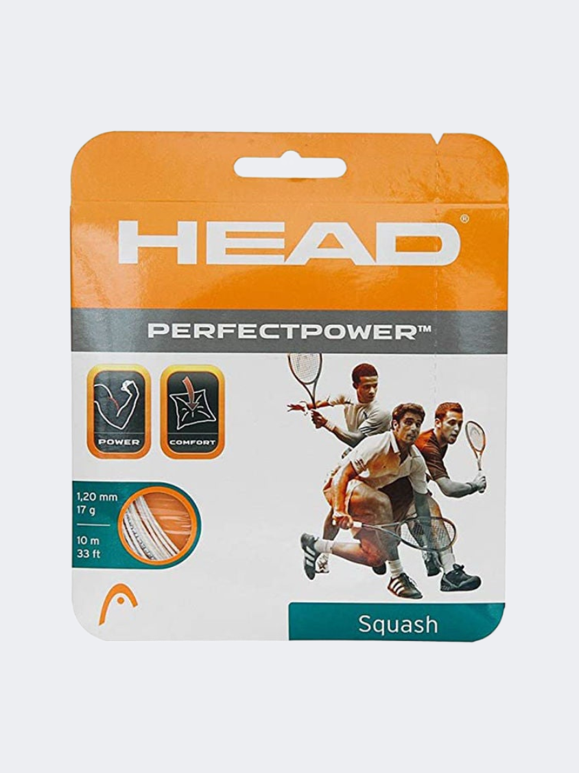 Head Perfect Power 17 Squash Strings White – MikeSport Lebanon