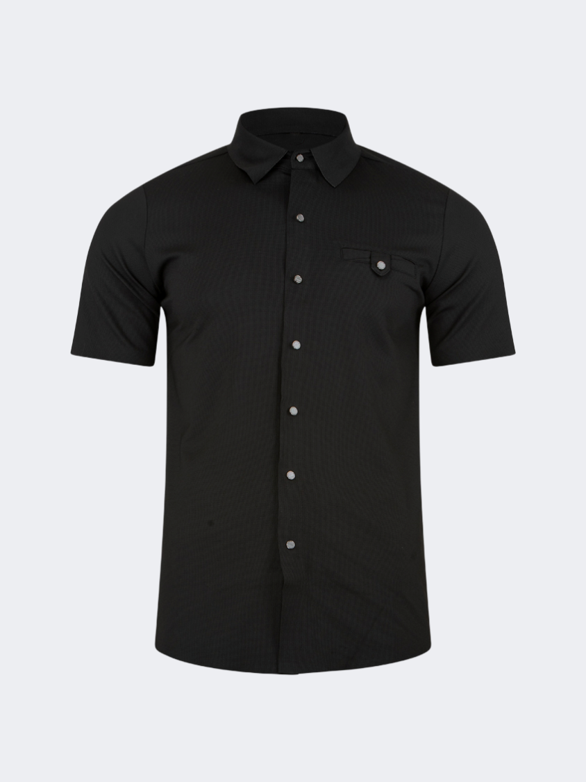 Oil And Gaz Basic Men Lifestyle T-Shirt Black – MikeSport Lebanon