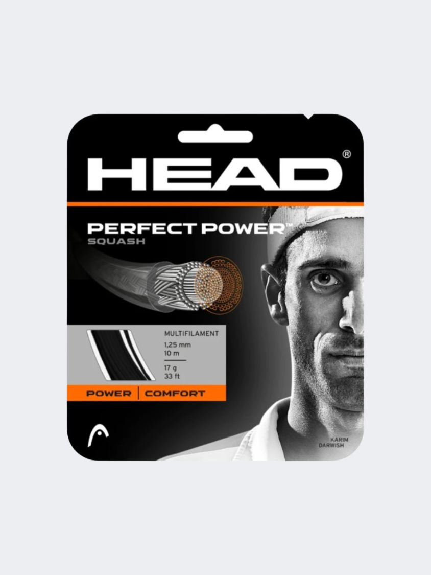 Head Perfect Power Squash Strings Black – MikeSport Lebanon