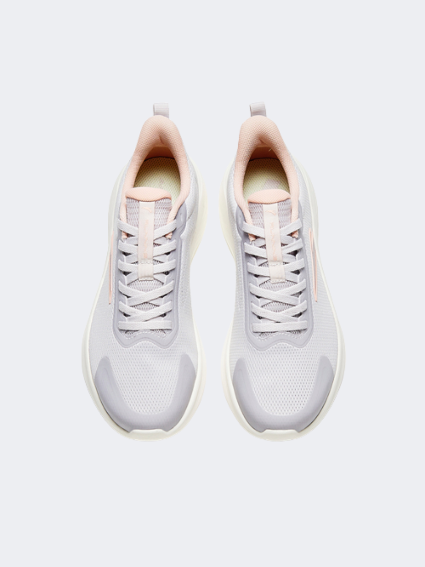 Anta Basic-Stable Women Running Shoes Light Silver/Grey – MikeSport Lebanon