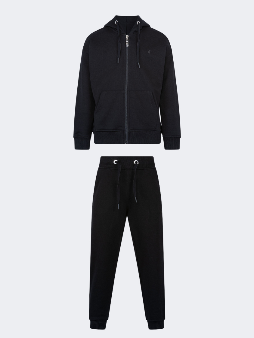 Oil And Gaz Comfy Kids-Boys Lifestyle Suit Black – MikeSport Lebanon