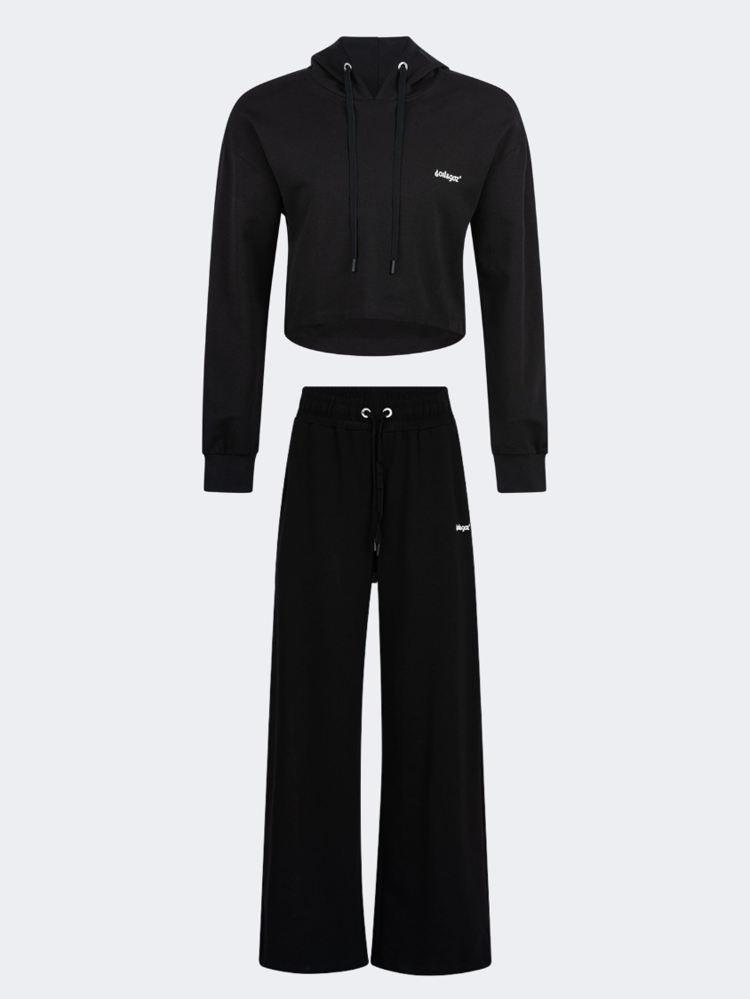 Oil And Gaz Stylish Women Lifestyle Suit Black – MikeSport Lebanon