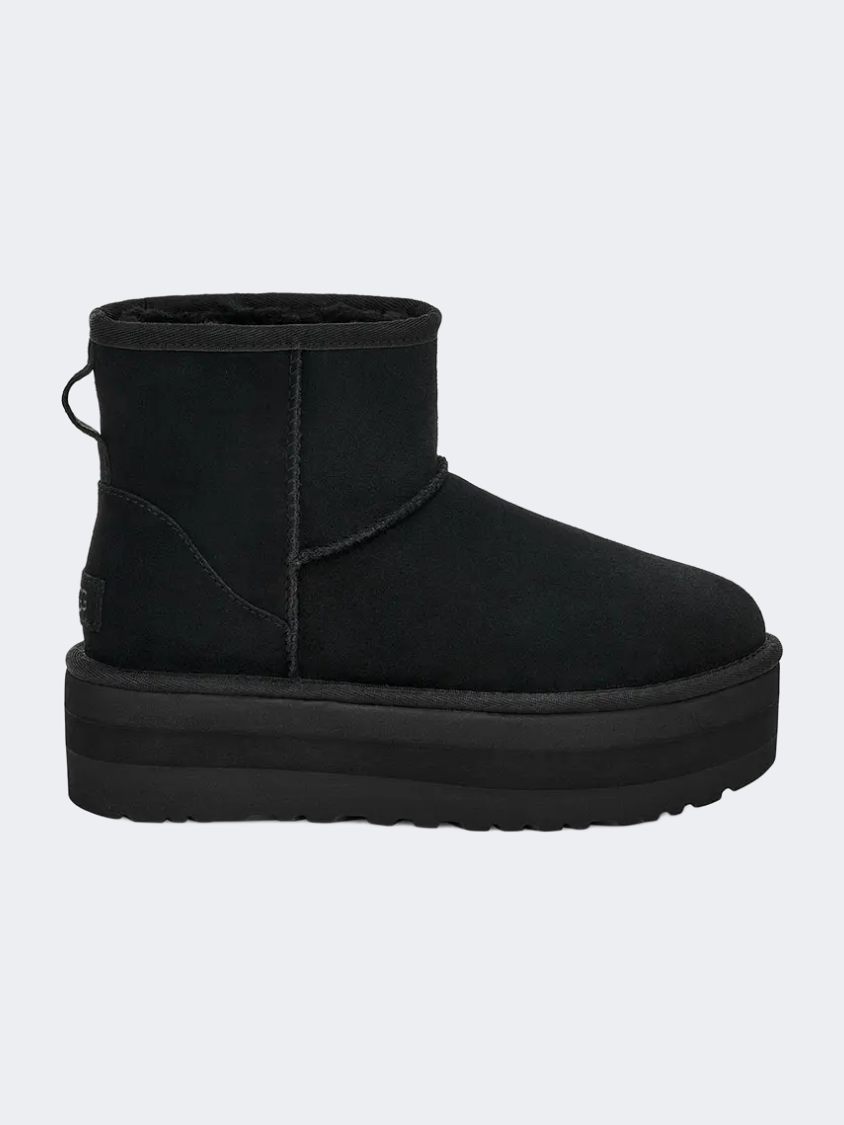 UGG Classic Mini Platform Women Lifestyle Shoes Black – MikeSport Lebanon