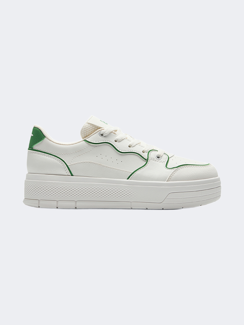 Anta Jelly 2 X Game Women Lifestyle Shoes White/Green – MikeSport Lebanon