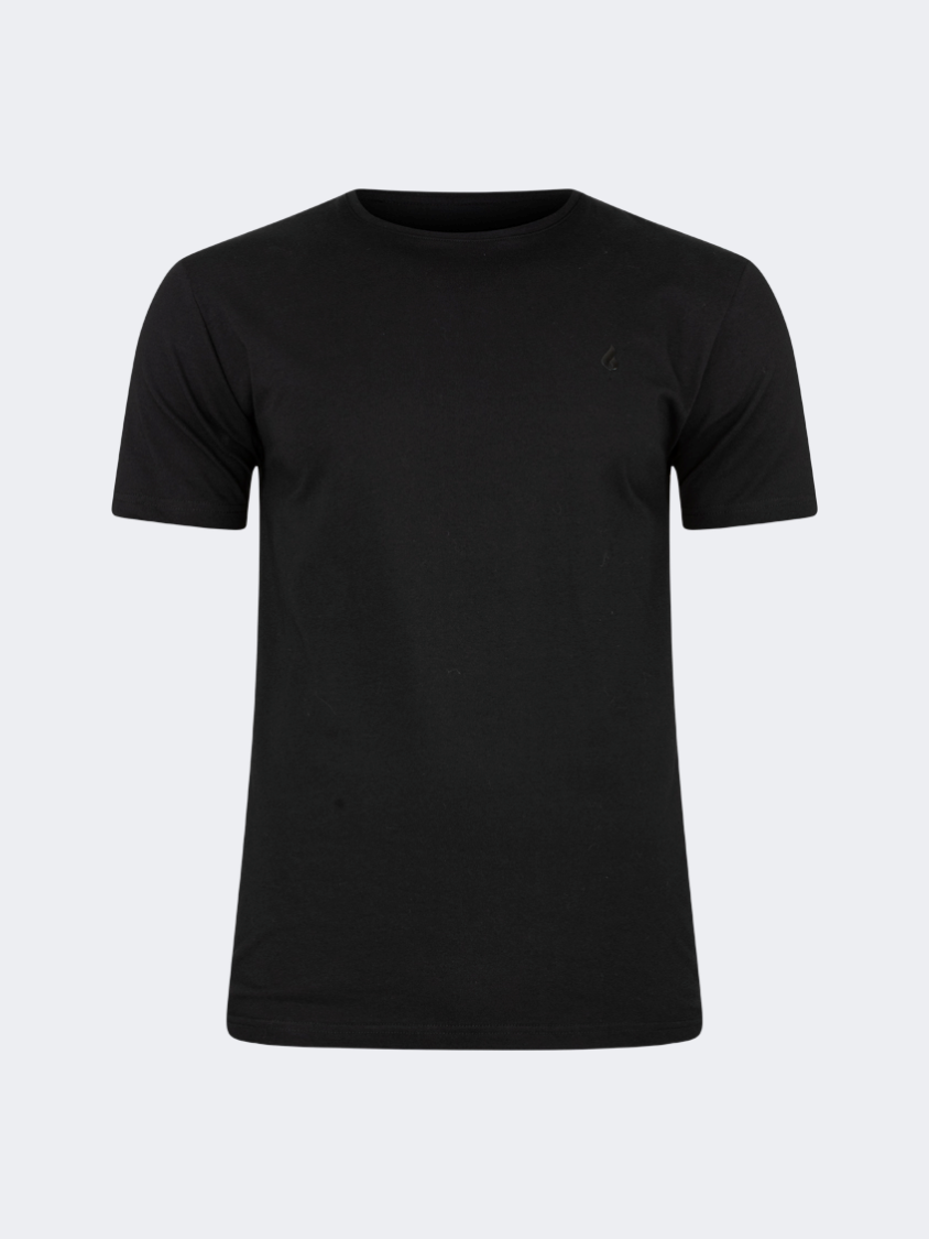 Oil And Gaz Basic Men Lifestyle T-Shirt Black – MikeSport Lebanon