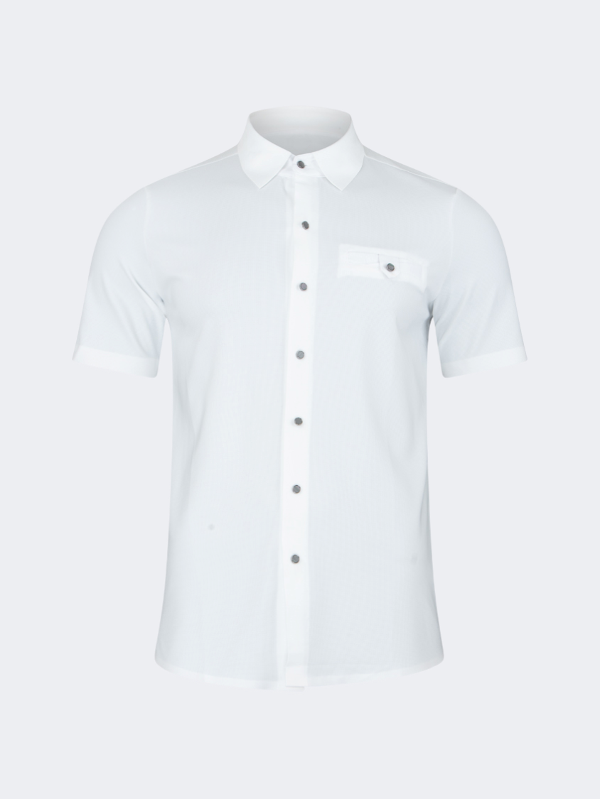 Oil And Gaz Basic Men Lifestyle T-Shirt White – MikeSport Lebanon
