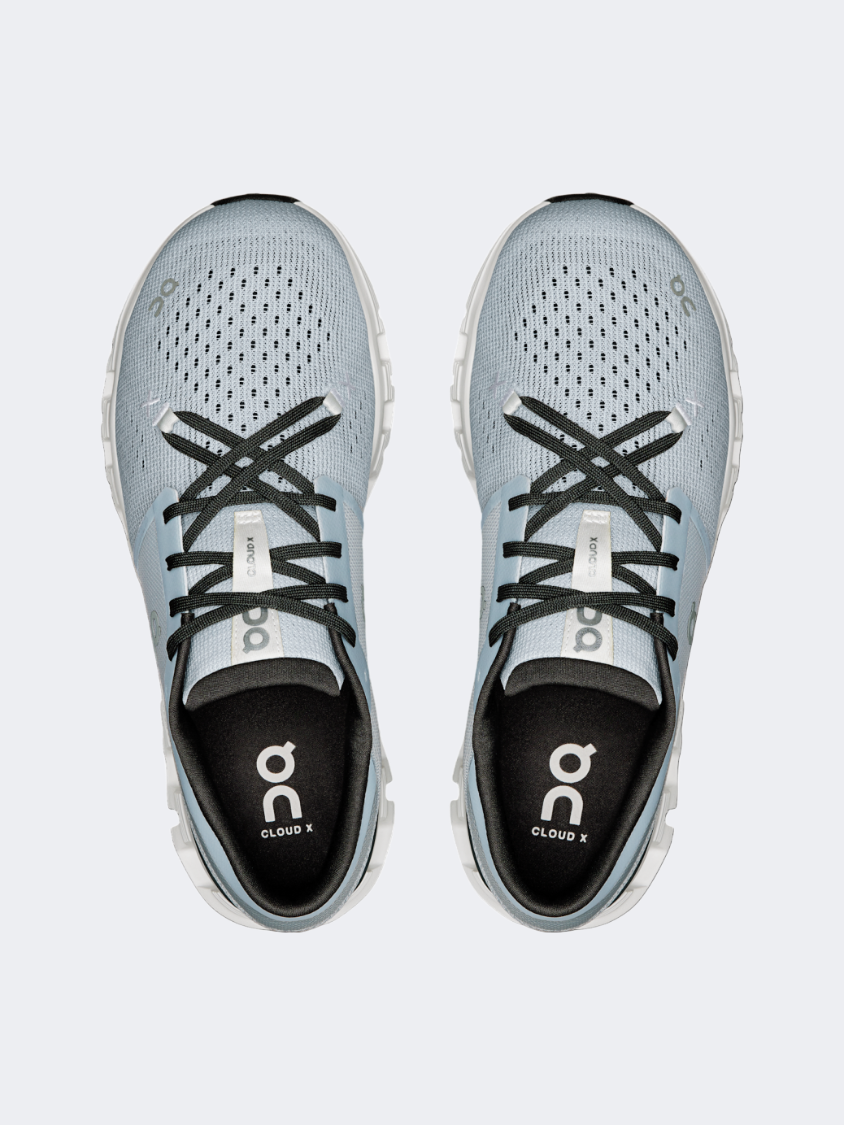 On Cloud X 4 Men Training Sneakers Glacier/Stone – MikeSport Lebanon
