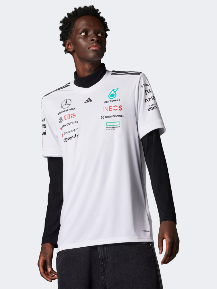 Adidas Mercedes Amg Petronas Formula One Team Driver Men Motor-Sport T ...