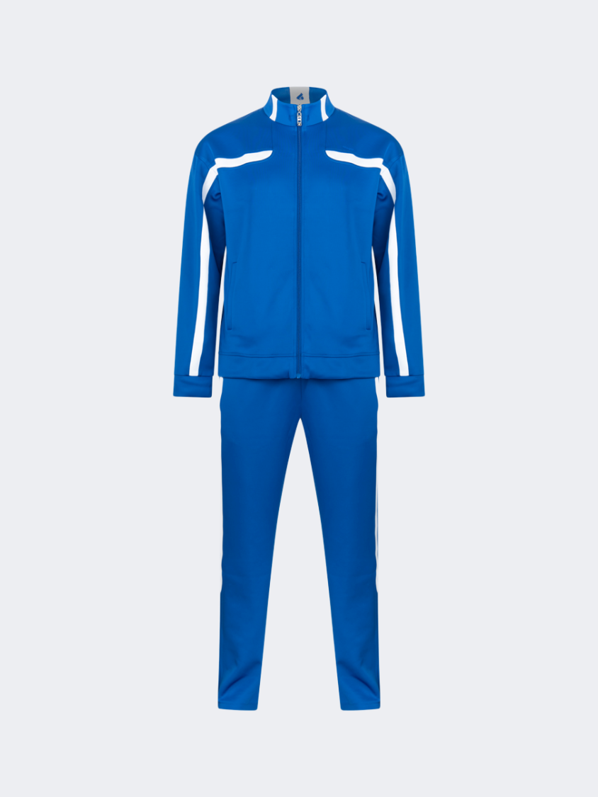 Oil&Gaz Modern Men Lifestyle Suit Royal Blue/White – MikeSport Lebanon