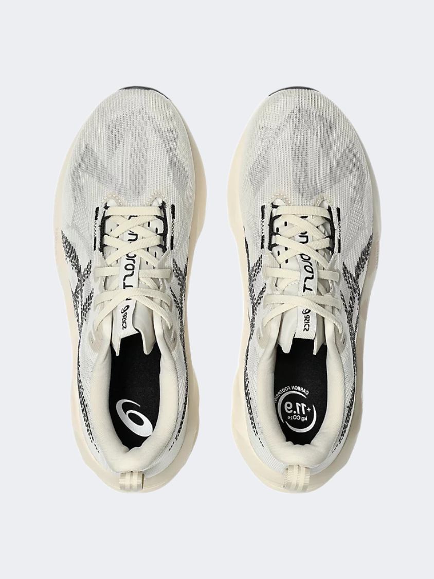 Asics Novablast 5 Men Running Shoes Oatmeal/Black – MikeSport Lebanon