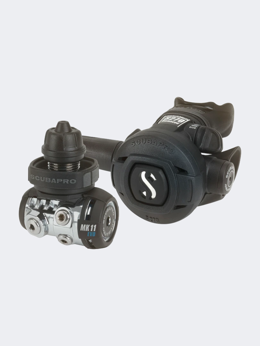 Scubapro Mk11 Evo/S270 Dive Regulator System Diving Equipment Black ...