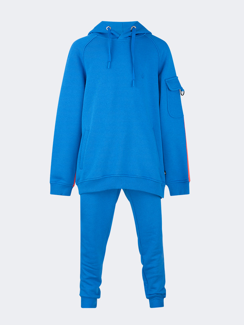 Oil And Gaz Stylish Kids-Boys Lifestyle Looped Suit Royal Blue/Red ...