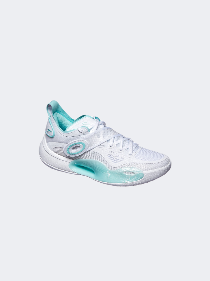 Anta Splash 6 Men Basketball Shoes White/Blue – MikeSport Lebanon