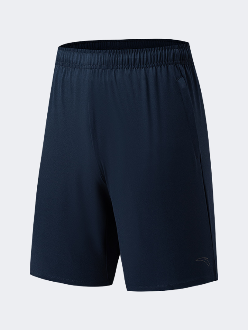 Anta Advanced Woven Men Running Short Dark Blue – MikeSport Lebanon