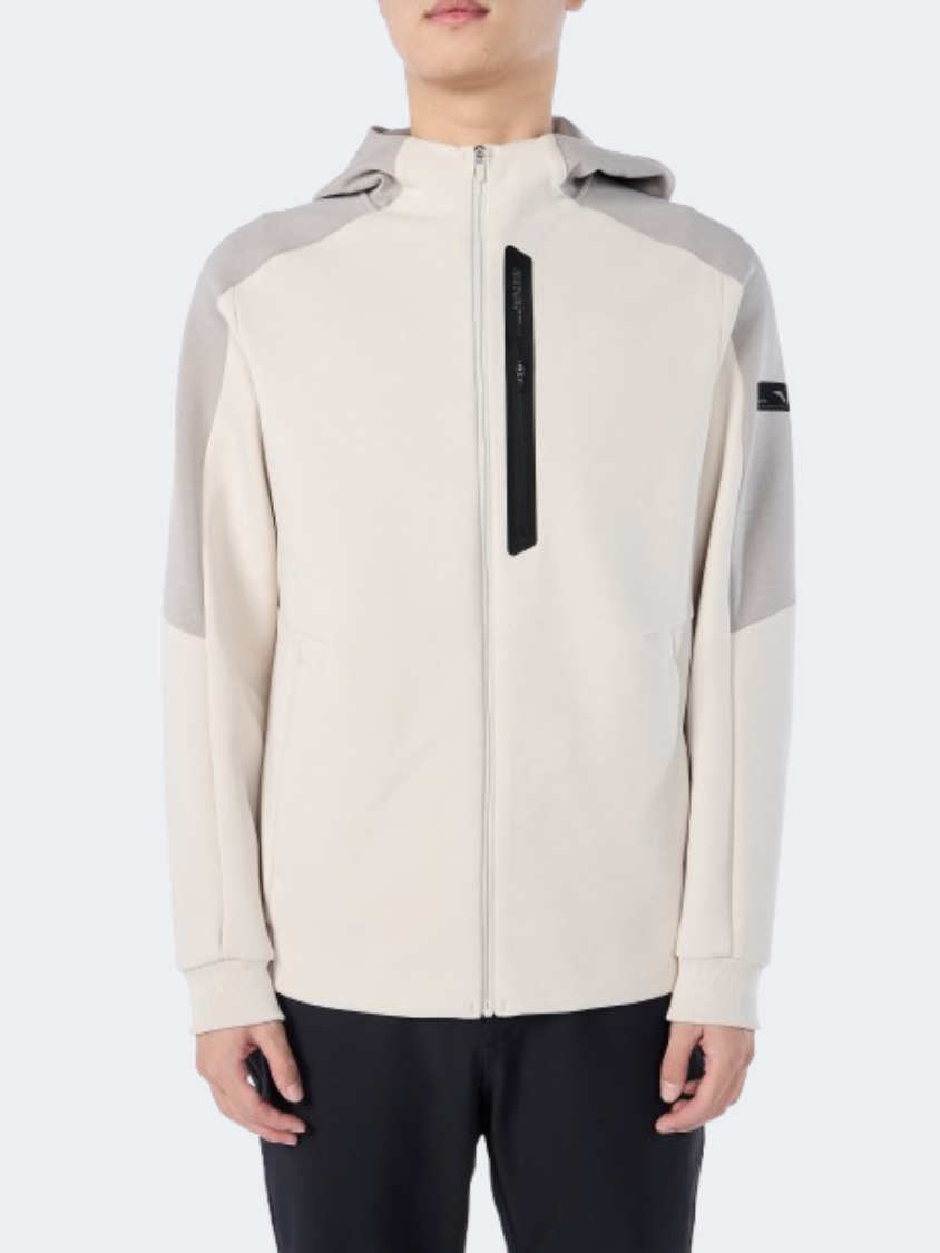 Anta Knit A Stretch Men Training Jacket Smoke Grey/Light – MikeSport ...