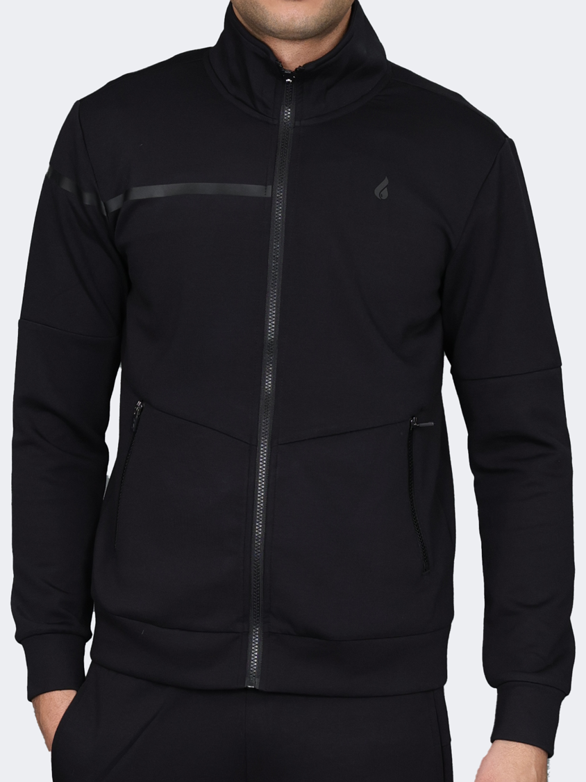 Oil And Gaz Cotton Men Lifestyle Suit Black – MikeSport Lebanon