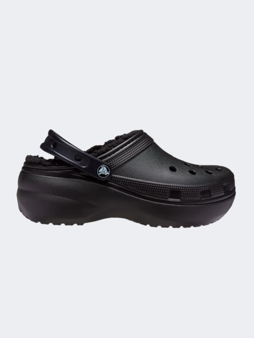 Crocs Classic Platform Unisex Lifestyle Slippers Black – MikeSport Lebanon
