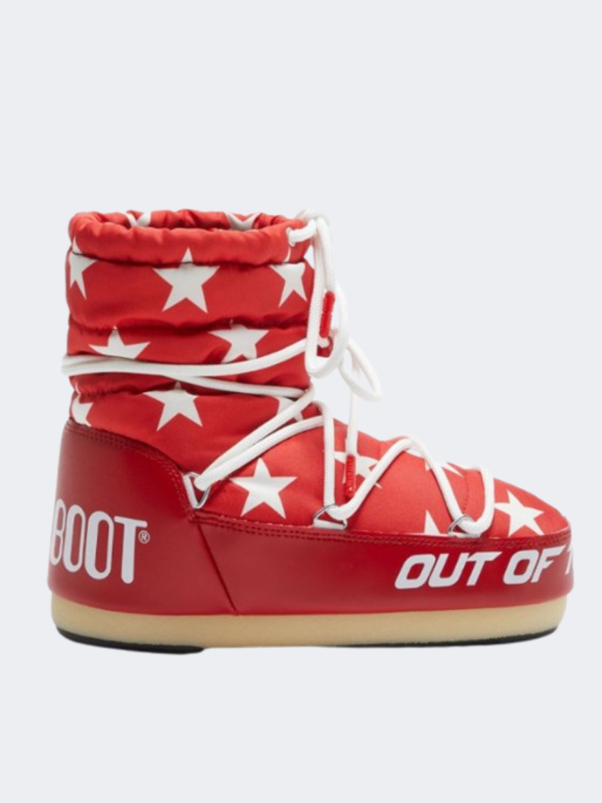 Moon Boot Light Stars Unisex After Ski Red/White – MikeSport Lebanon