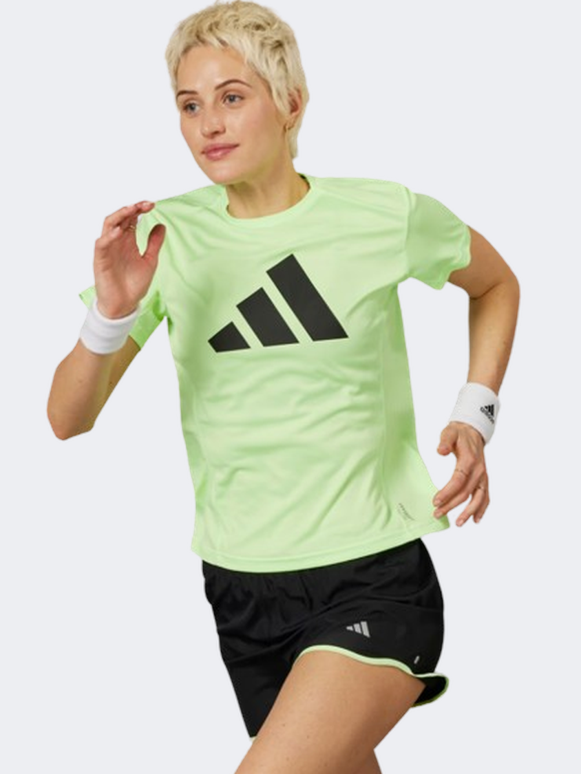 Adidas Run It Women Running T-Shirt Grey Spark – MikeSport Lebanon