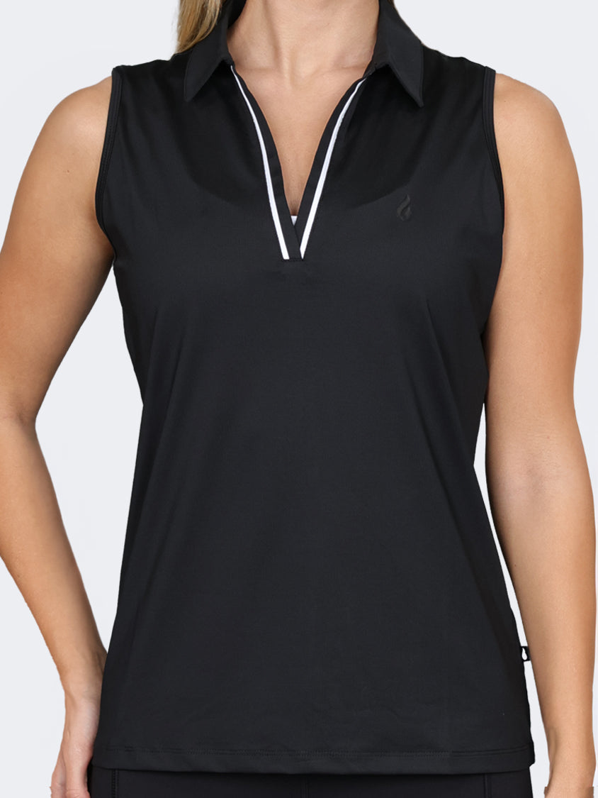 Oil And Gaz Slim Fit Women Fitness Tank Black – MikeSport Lebanon