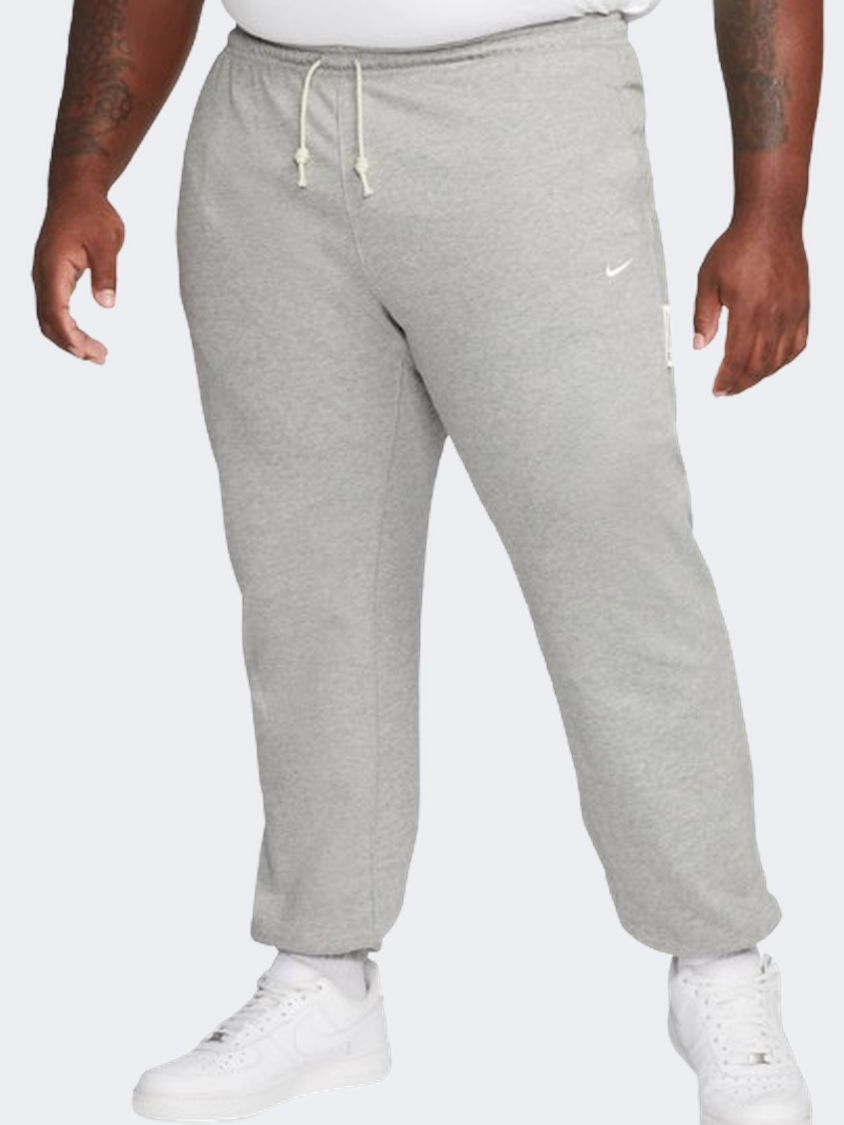 Nike Standard Issue Men Basketball Pant Grey Heather/Ivory – MikeSport ...