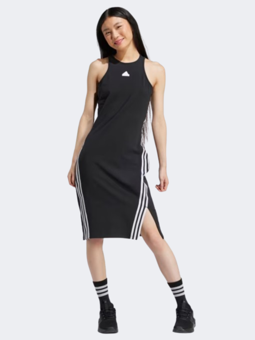 Adidas Future Icons 3S Women Sportswear Dress Black/White – MikeSport ...